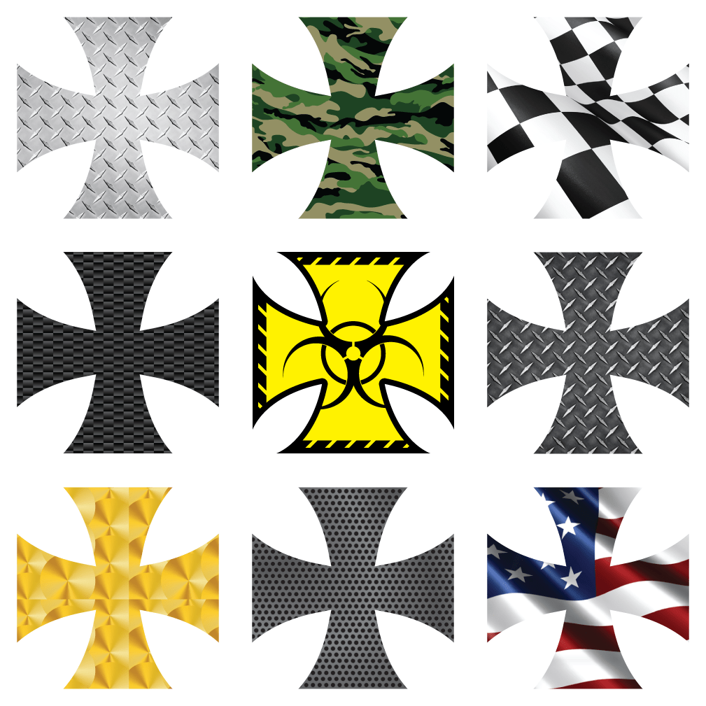 Iron Cross Decals – Fire Safety Decals