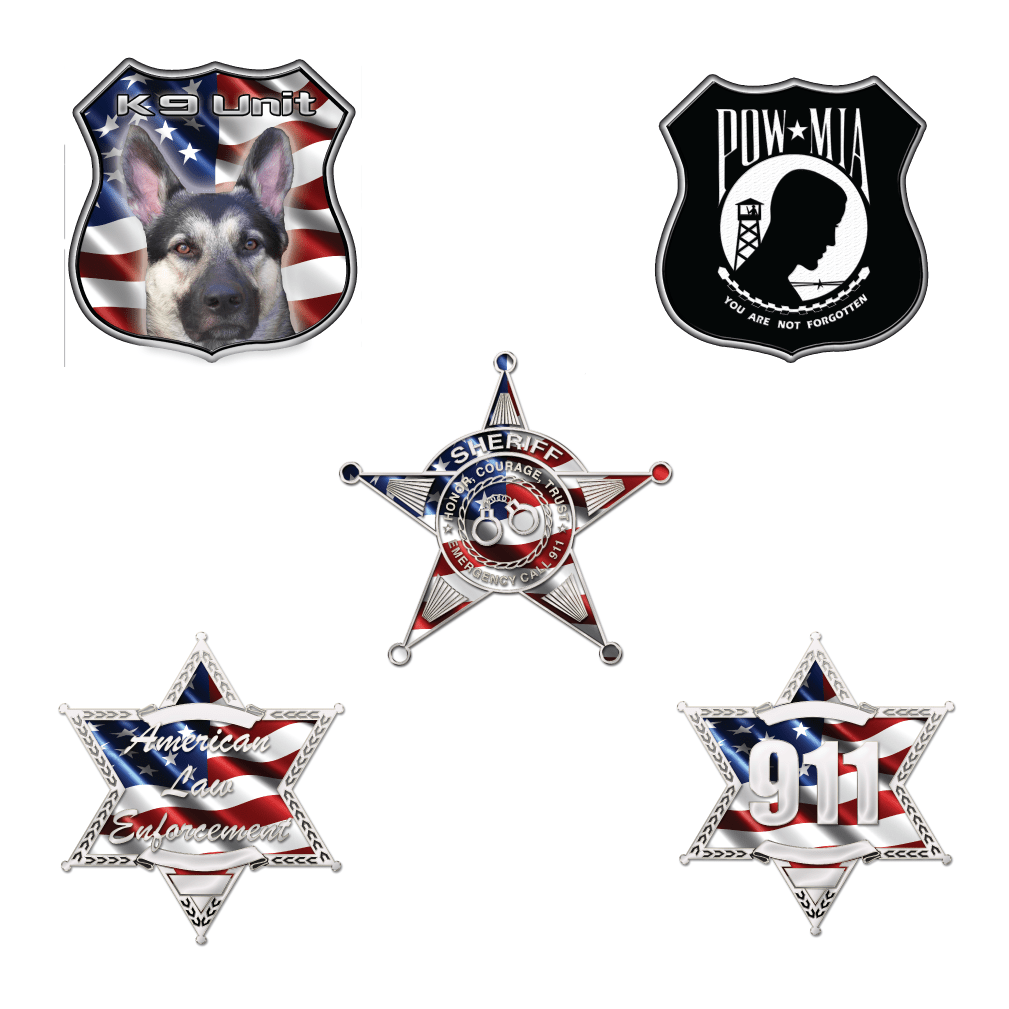 Police and K9 Unit Decals