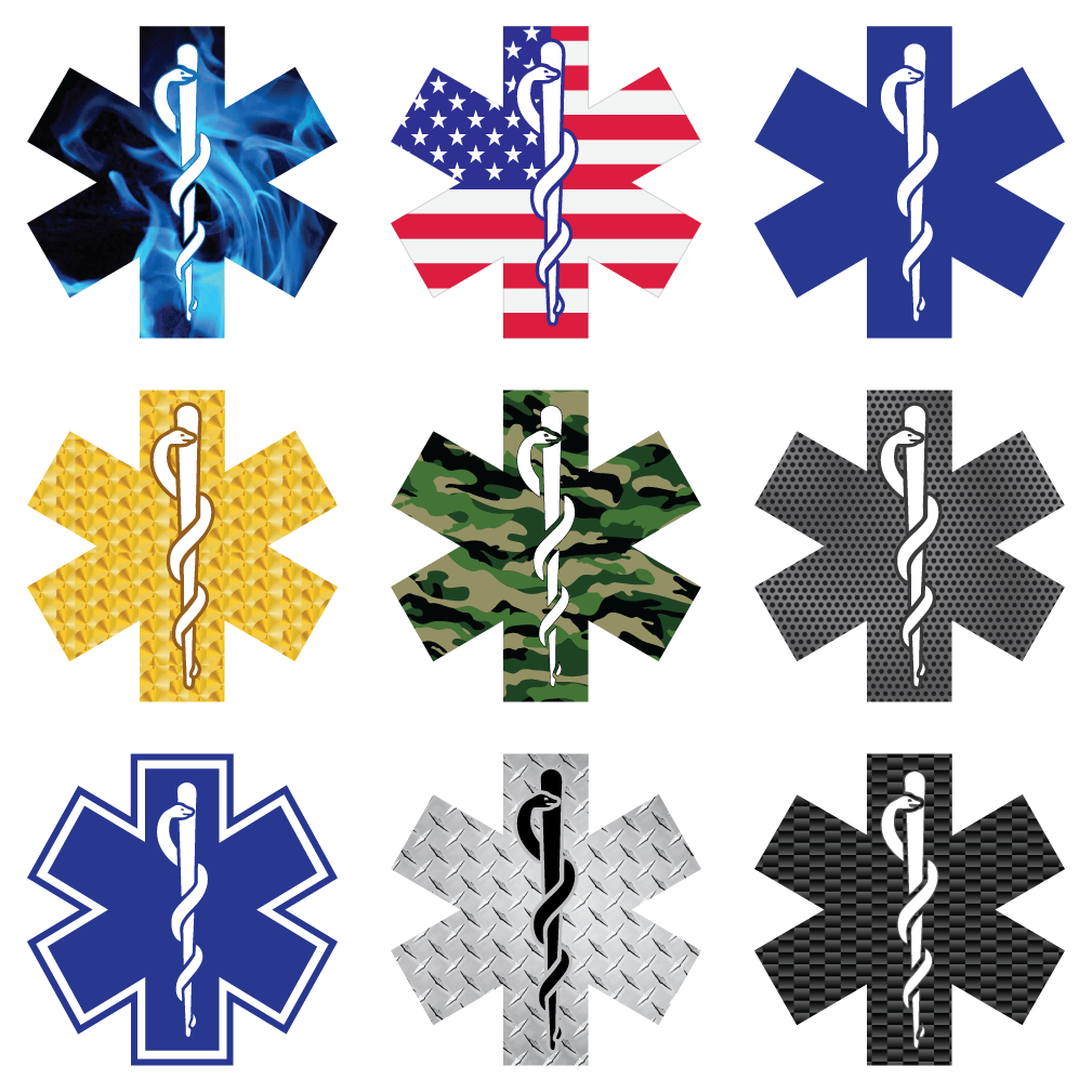 Star Of Life Decals – tagged "EMS star of life decals"