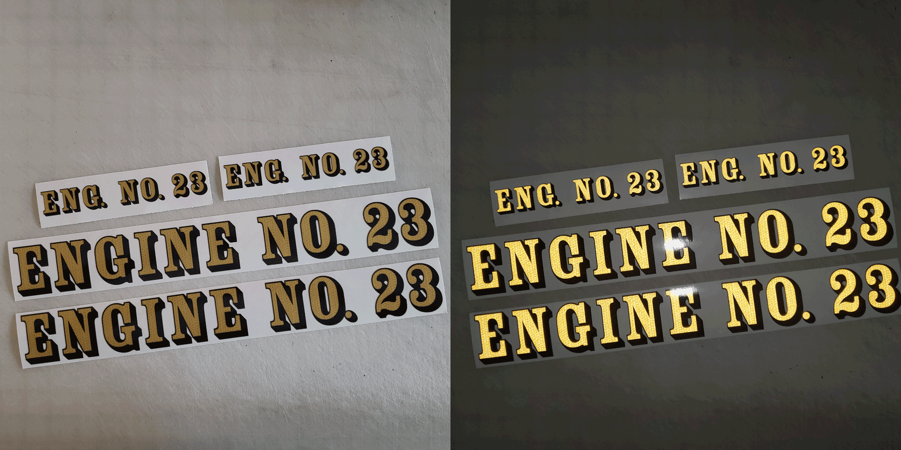 Fire Safety Decals - Reflective Vinyl Decals and Stickers