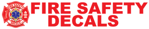 Fire Safety Decals - Reflective Vinyl Decals and Stickers