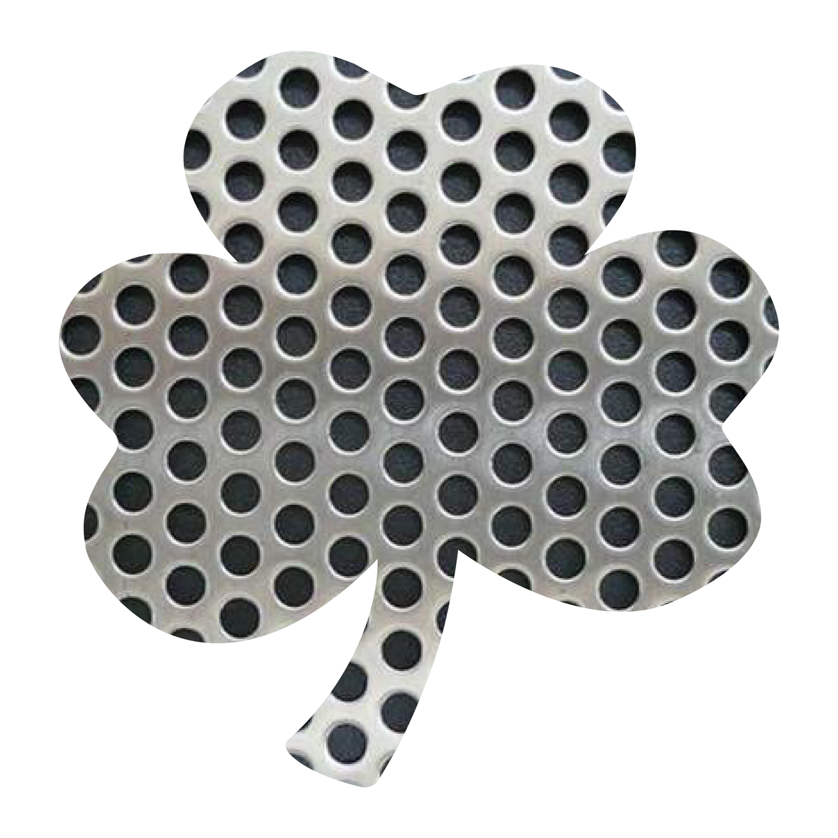 Metal Textures Lucky Shamrock Reflective Decals – Fire Safety Decals